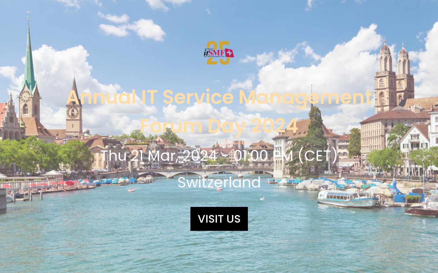 Annual IT Service Management Forum Day 2024